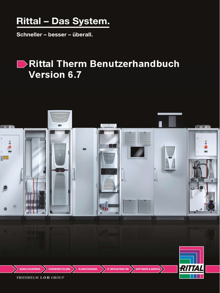 Benutzerhandbuch Rittal Therm | PDF