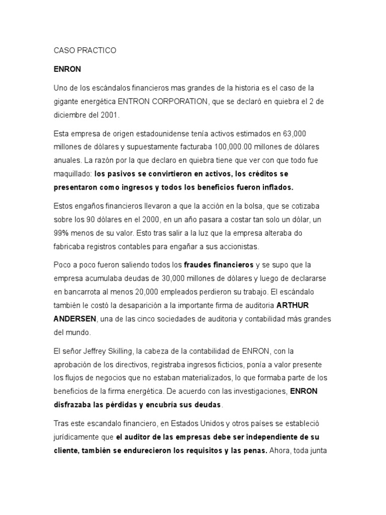 Caso Practico | PDF