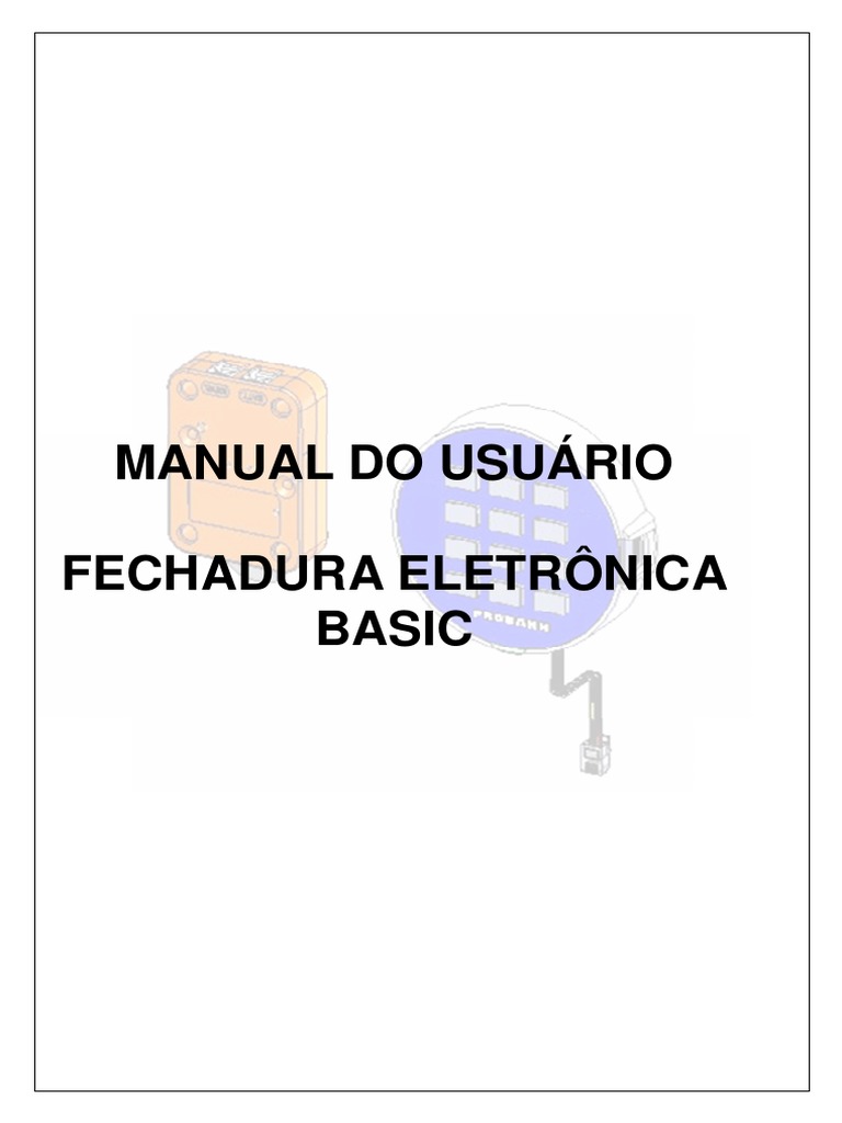 Fechadura Eletronica Basic | PDF