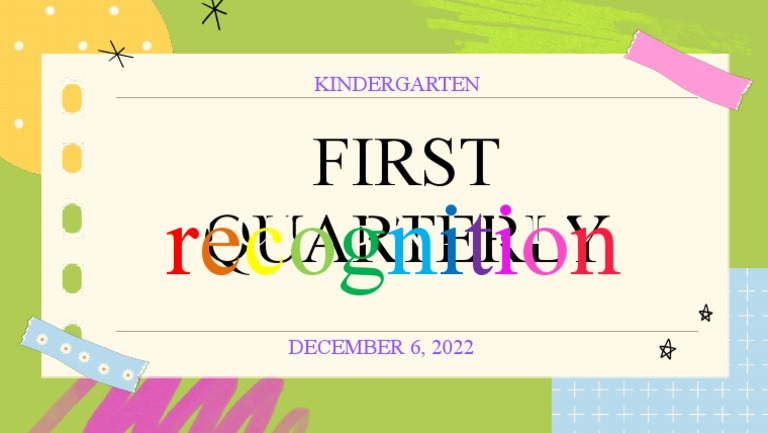 First Quarter Recognition | PDF