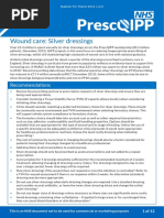 Flamazine® Cream for Burn Care | PDF | Wound | Dermatitis