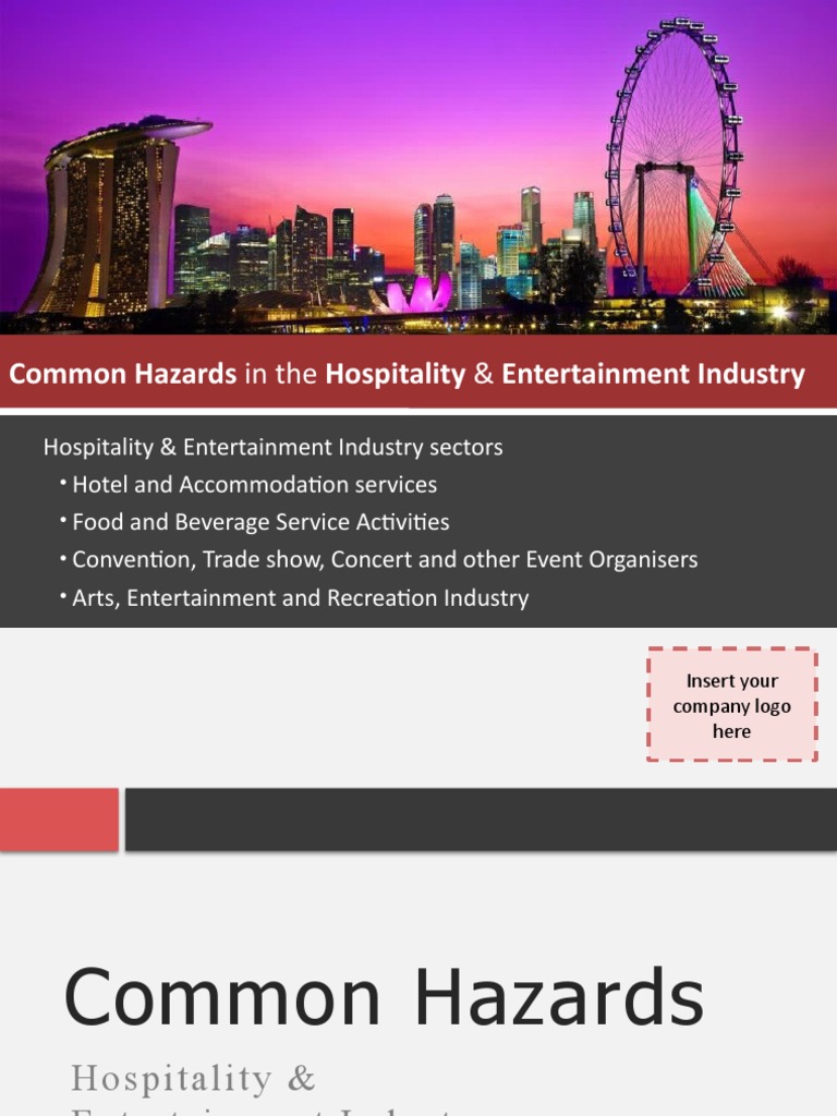 Common Hazards in The Hospitality & Entertainment Industry | PDF