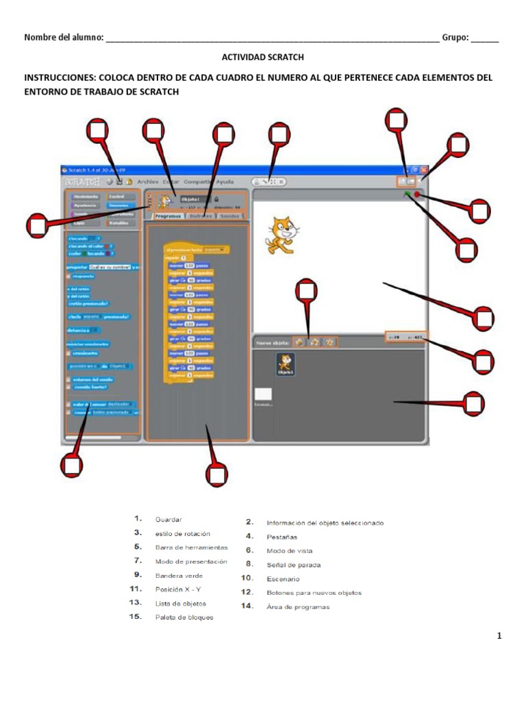 Actividad Scratch | PDF