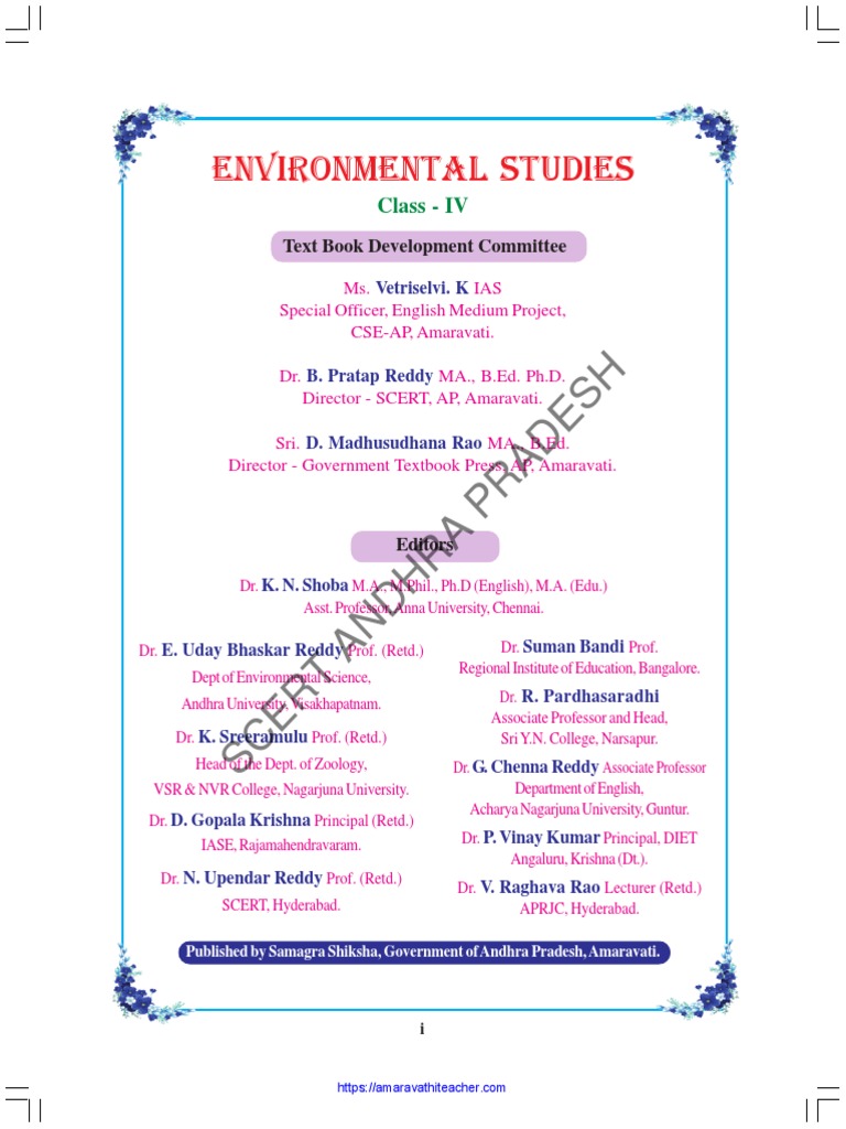 Class 4 Evs em Book | PDF