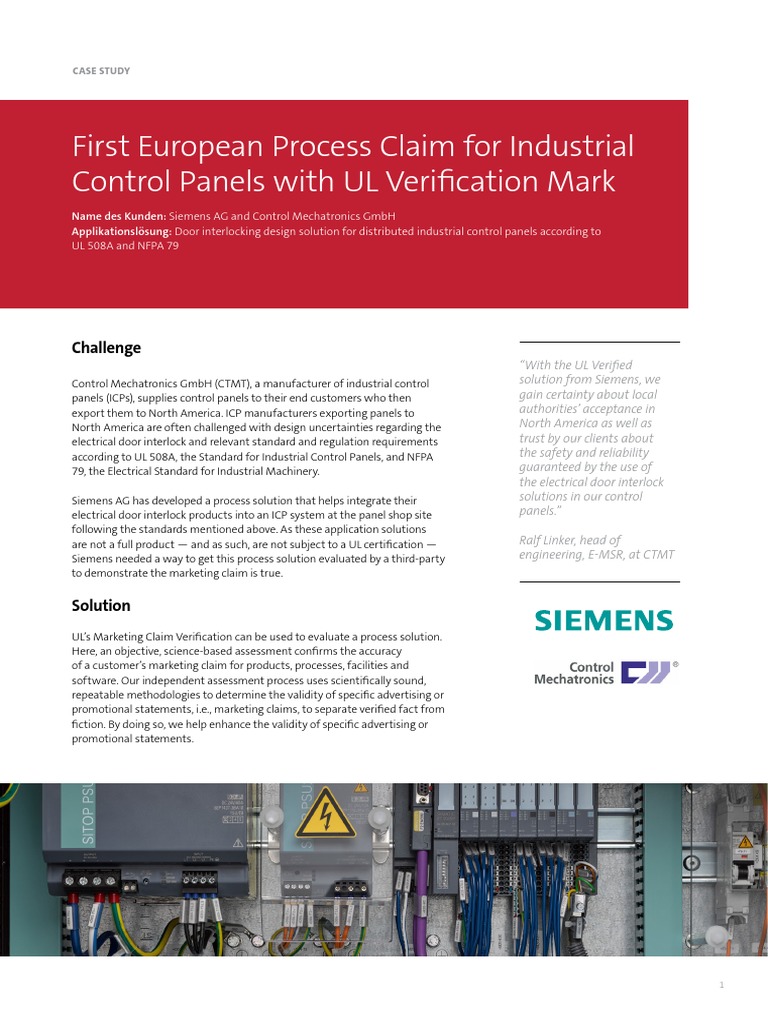 Case Story Siemens CTMT en | PDF | Verification And Validation | Reliability Engineering