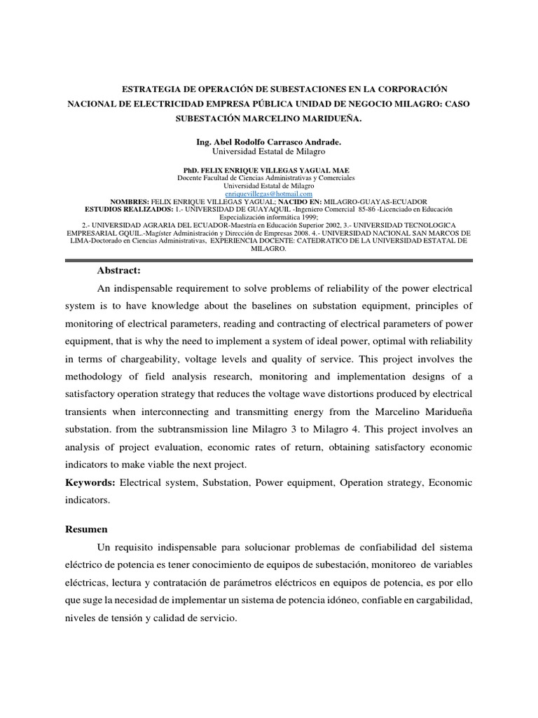 Carrasco Andrade Abel Rodolfo - PDF San Carlos | PDF