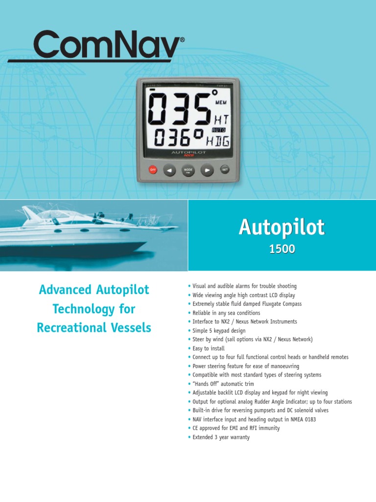 Autopilot Tech for Boat Enthusiasts | PDF