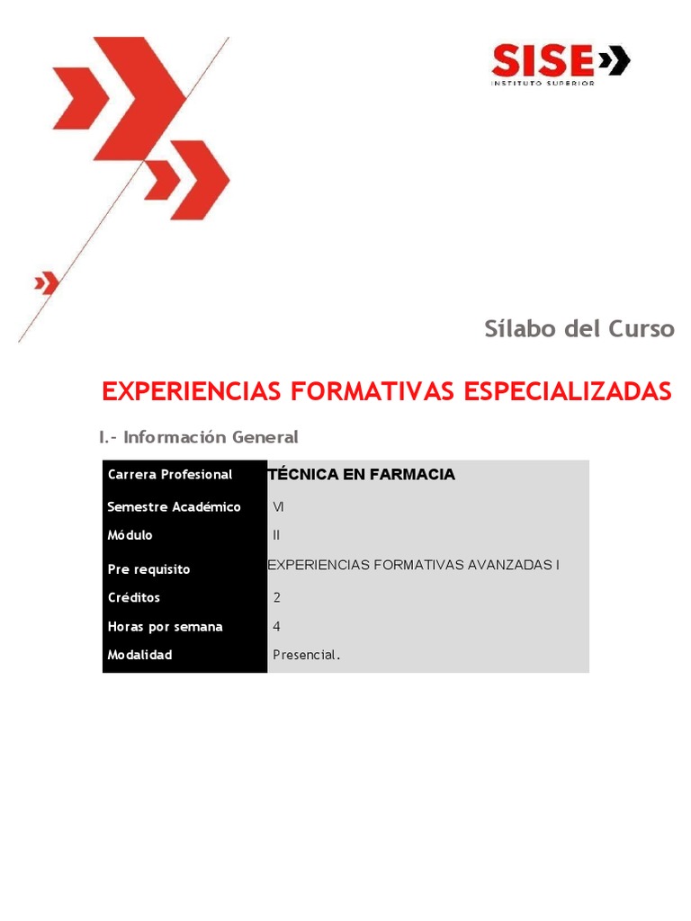 Experiencias Formativas Especializadas | PDF | Ciencia y matemáticas