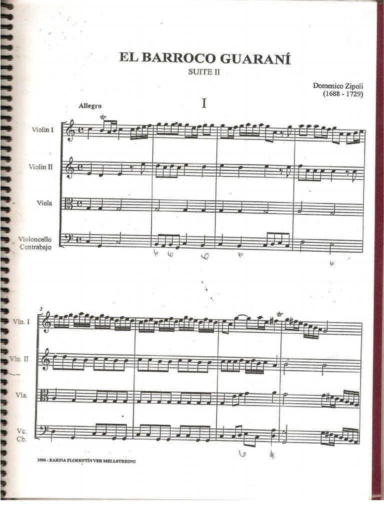 Zipoli - El Barroco Guarani | PDF