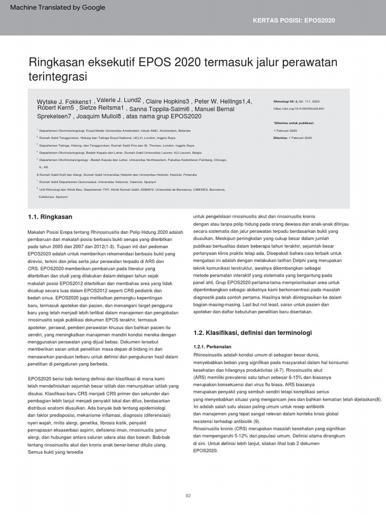 EPOS 2020 Executive Summary | PDF