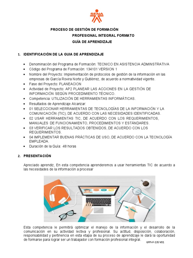 GFPI-F-135 - Guia - de - Aprendizaje - AP2 - AA2 Desarrollo | PDF