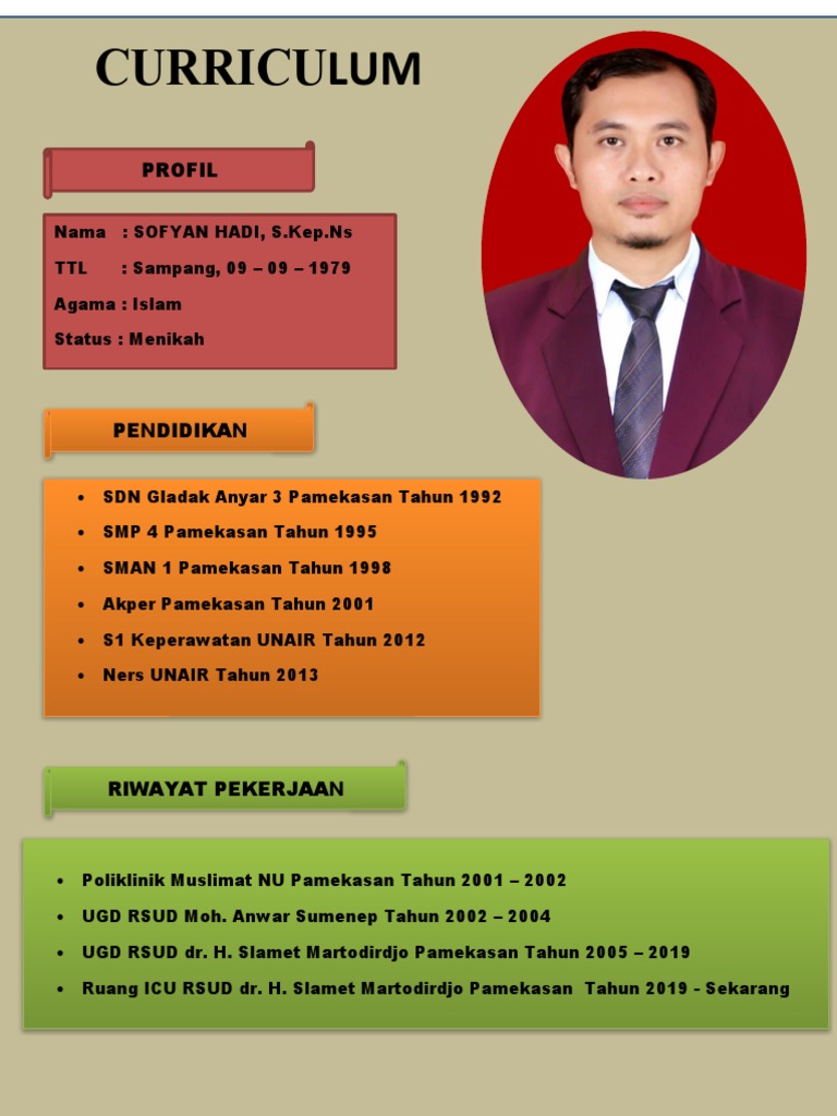 CV Sofyan | PDF