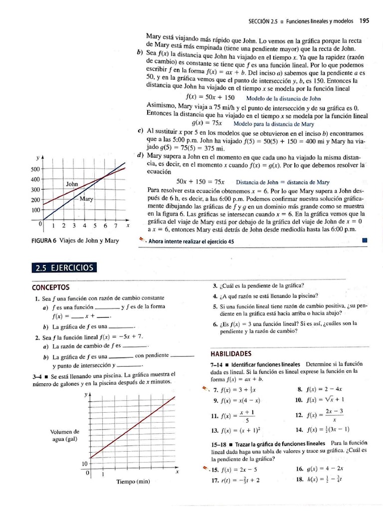 Taller Función Lineal y Cuadratica | PDF