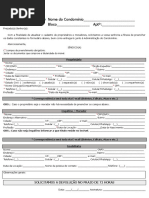 Modelo de Ficha de Cadastro de Moradores | PDF | Business