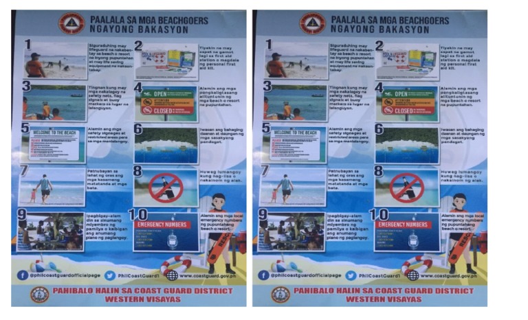 Paalaala sa Beach Goers | PDF