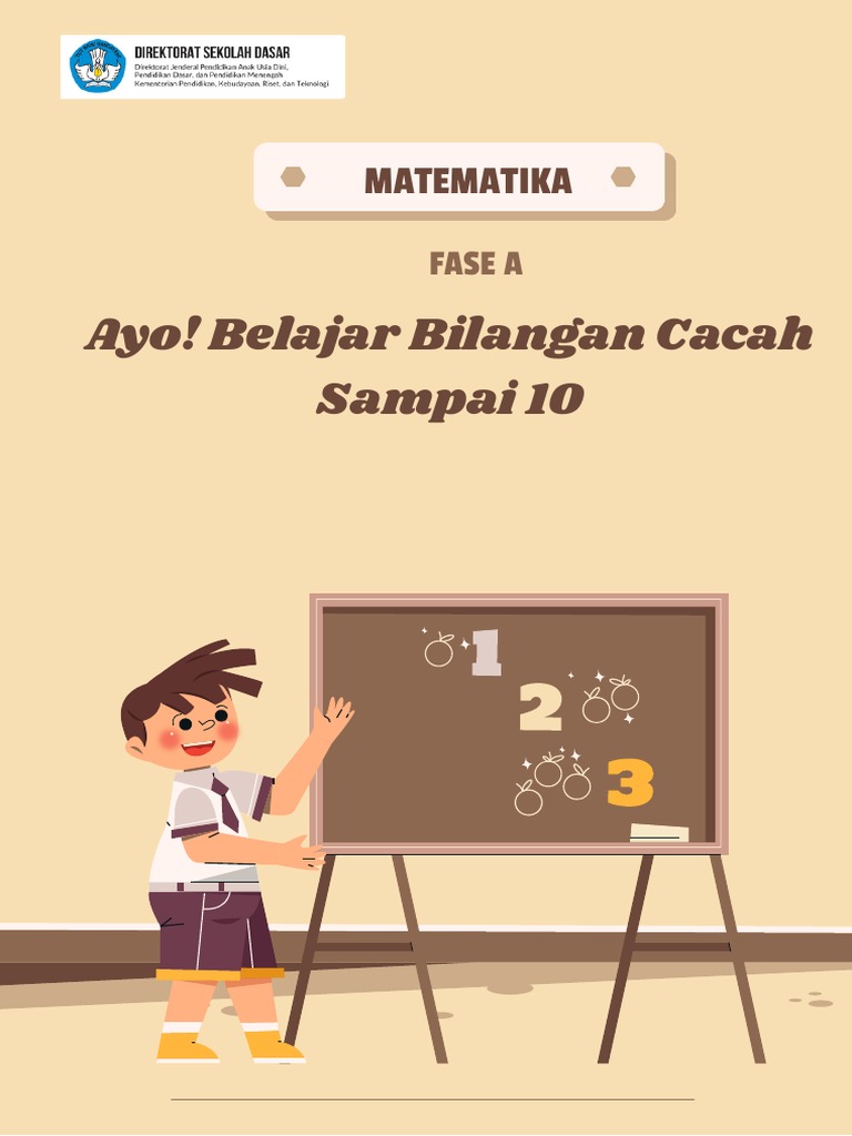 Modul Ajar Matematika - Ayo! Belajar Bilangan Cacah Sampai 10 - Fase A | PDF | Karier ...