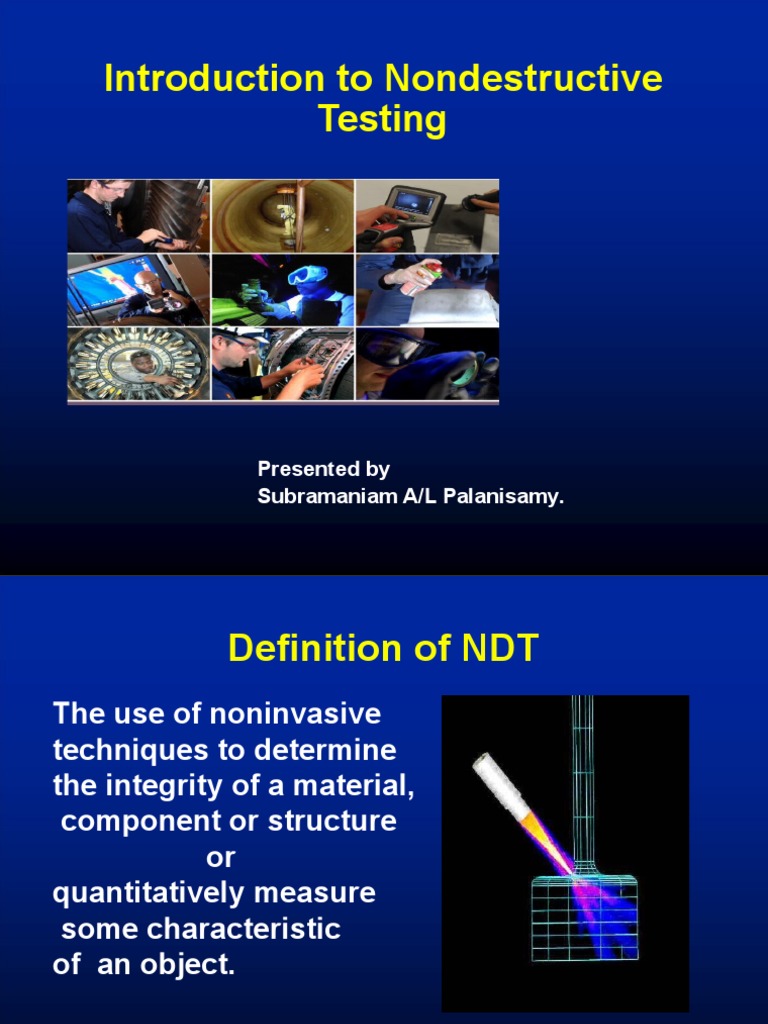 NDT Intro - 2 | PDF