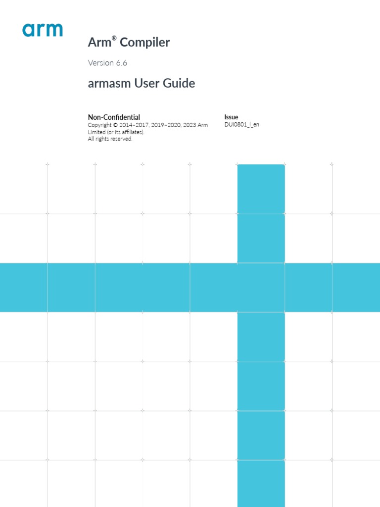 Armasm User Guide DUI0801 L en | PDF