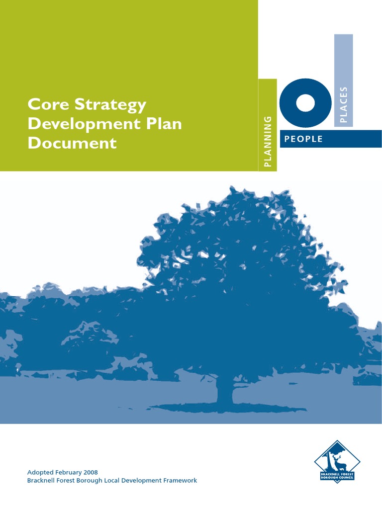 Core Strategy Development Plan Document February 2008 | PDF | Sustainability | Economies