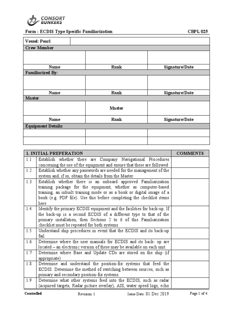 ECDIS Type Specific Familiarization | PDF | Navigation | Computing