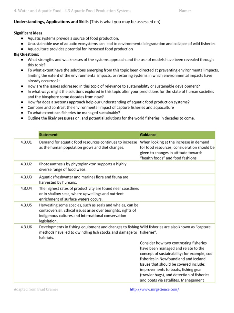 ESS 4.3 Worksheet Samarth | PDF