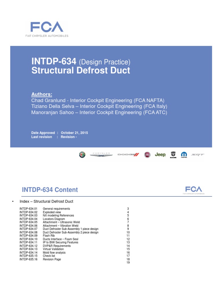 Structural Defrost Duct Design Guide | PDF | Welding | Construction