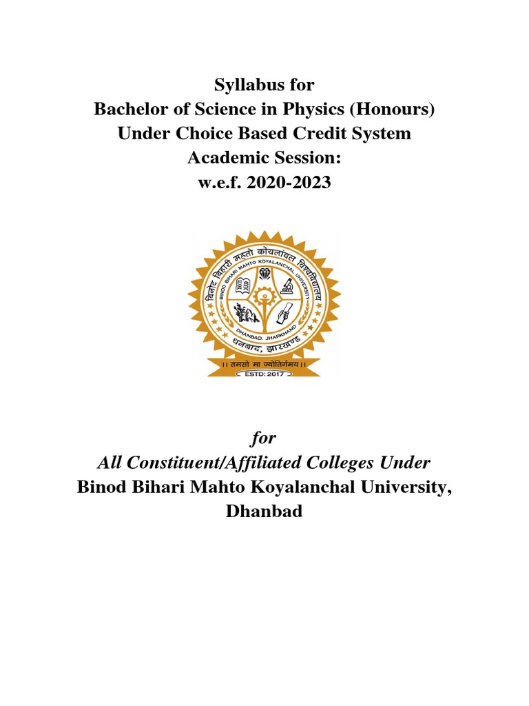 Physics Hons Pdf