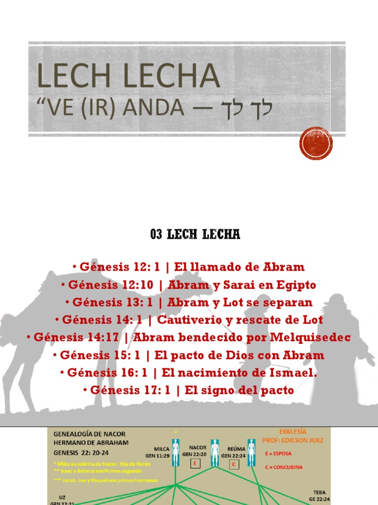 03 Parasha LECH LECHA Gen12-17 (Oct312020) | PDF