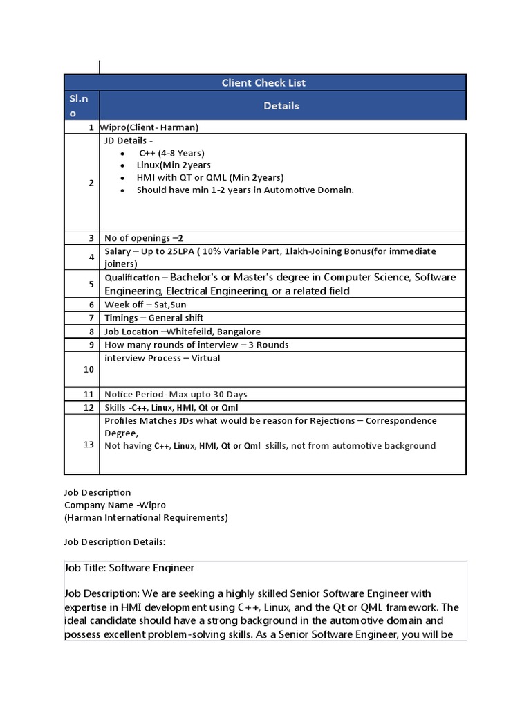 C++, Linux, HMI, QT or QML | PDF