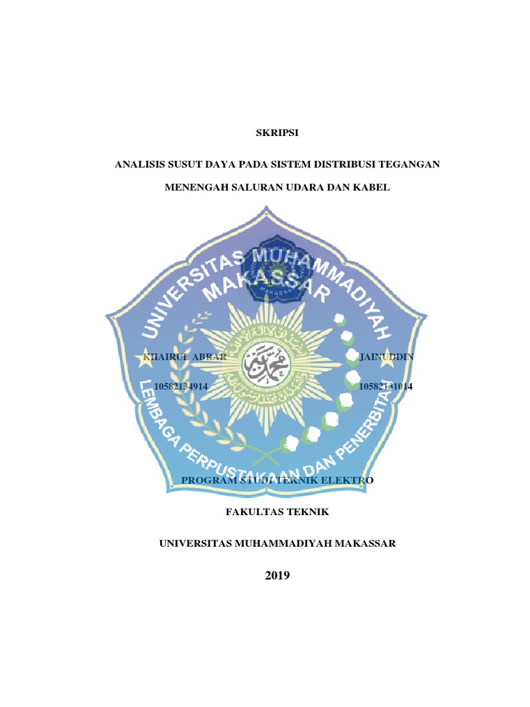 Analisis Susut Daya Distribusi Listrik | PDF | Sains & Matematika ...