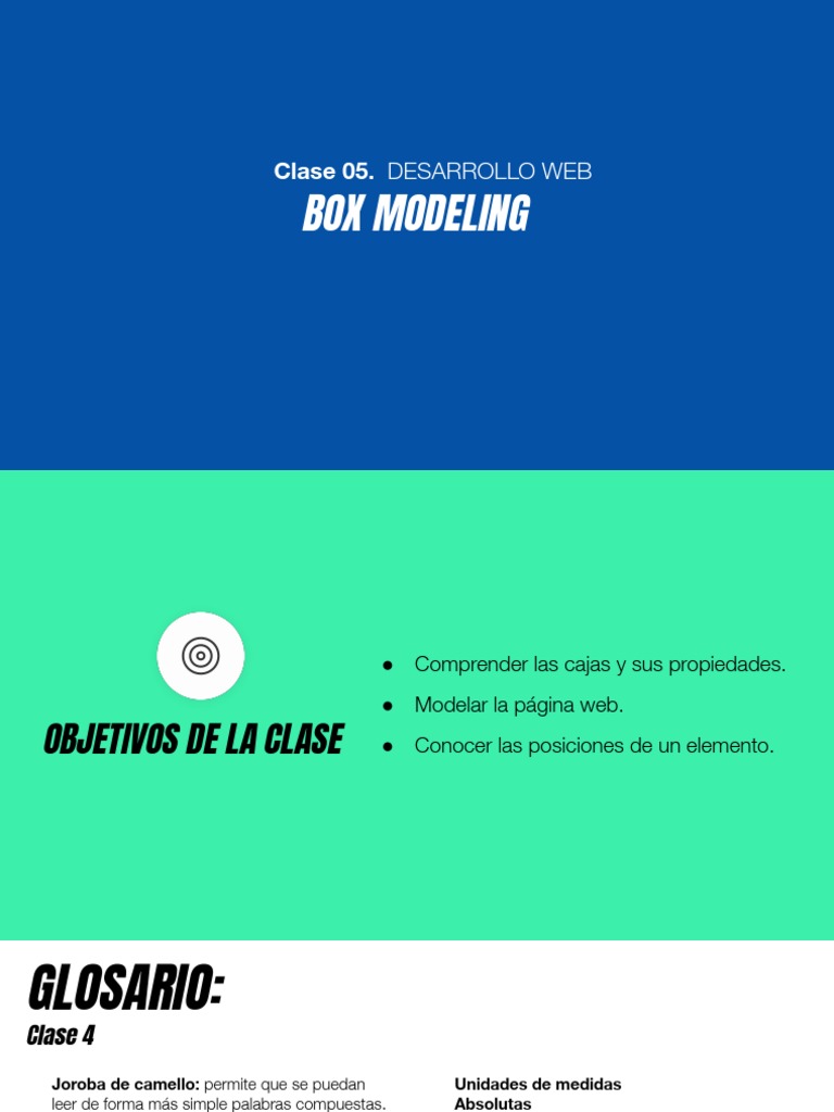 Clase 05 - Box Modeling | PDF