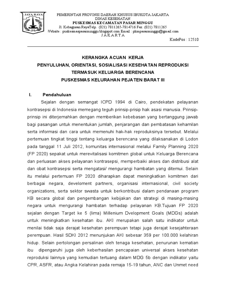 Kak Penyuluhan KB | PDF