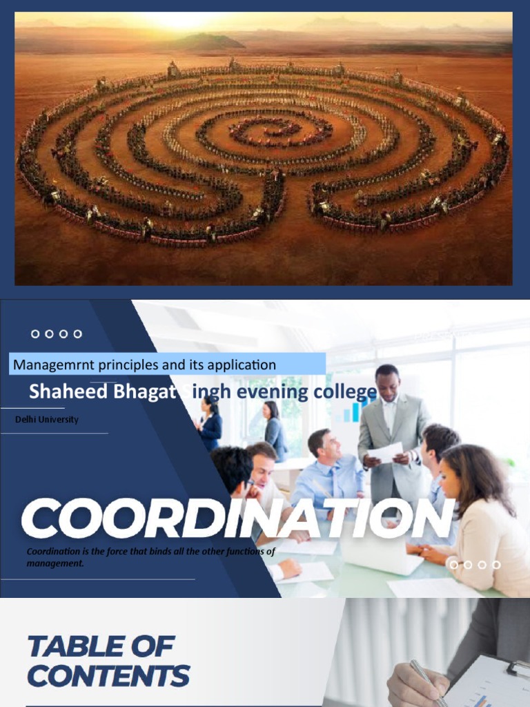 Coordination PPT 10 Jan-2 | PDF