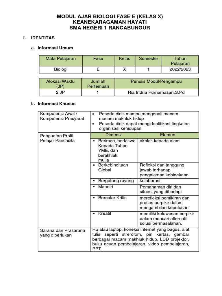 Contoh Modul Pdf