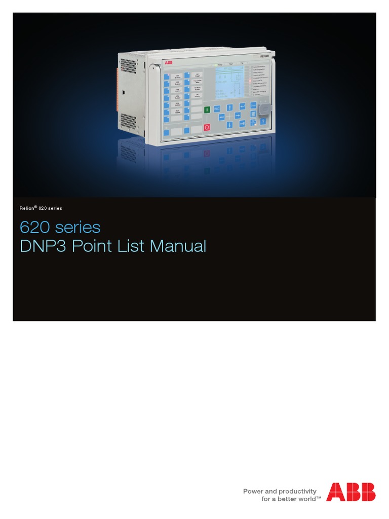 620 Series DNP3 Point List Manual | PDF
