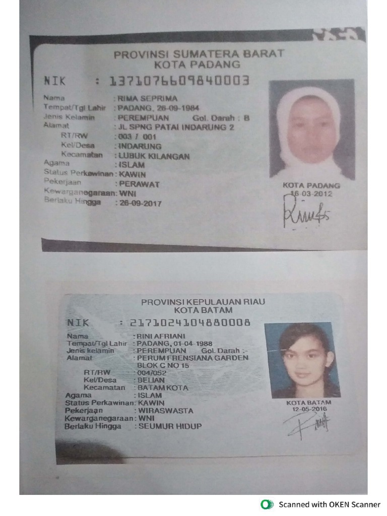 KTP Khairil | PDF