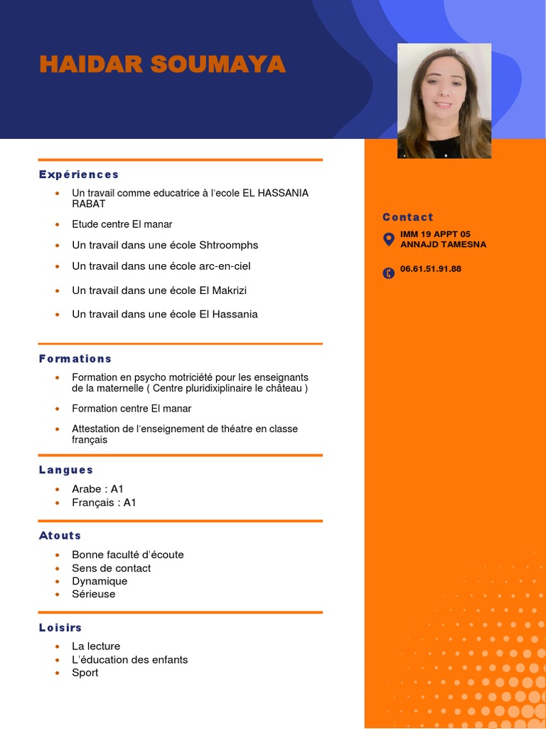 Haidar Soumaya Cv | PDF