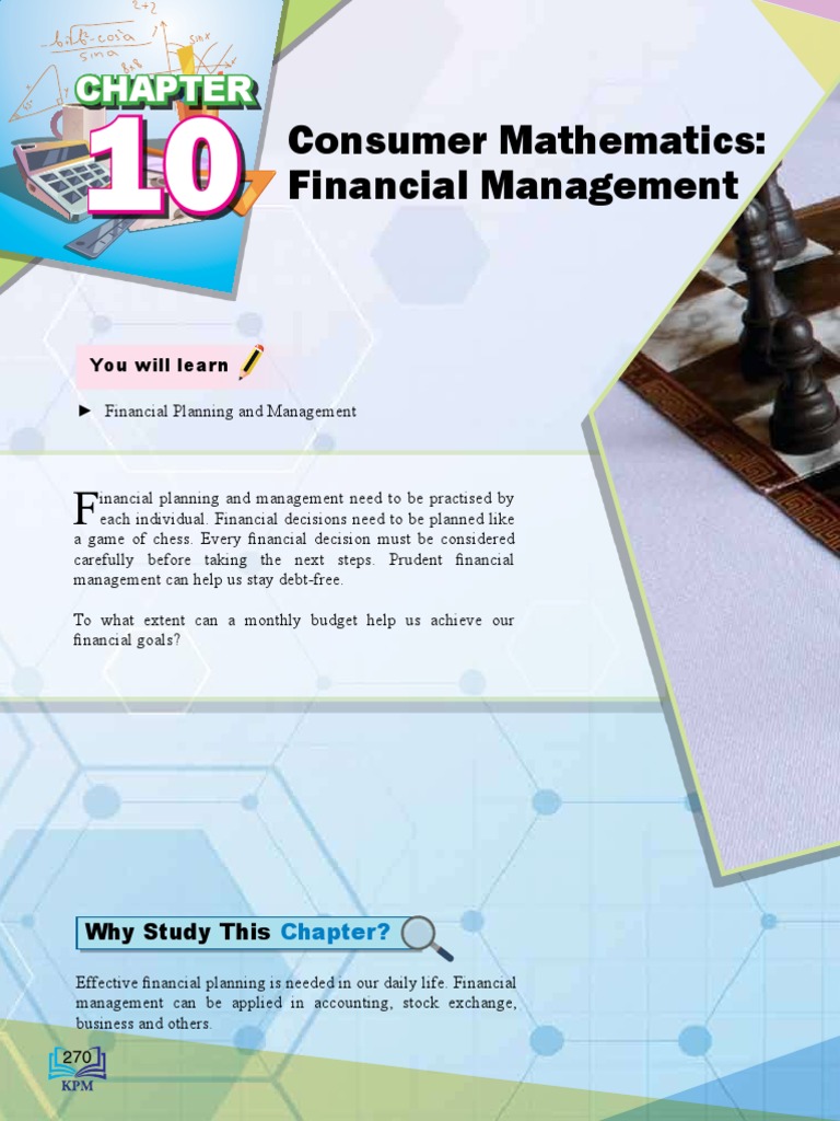 Chapter 10 Consumer Mathematics (Financial Management) | PDF