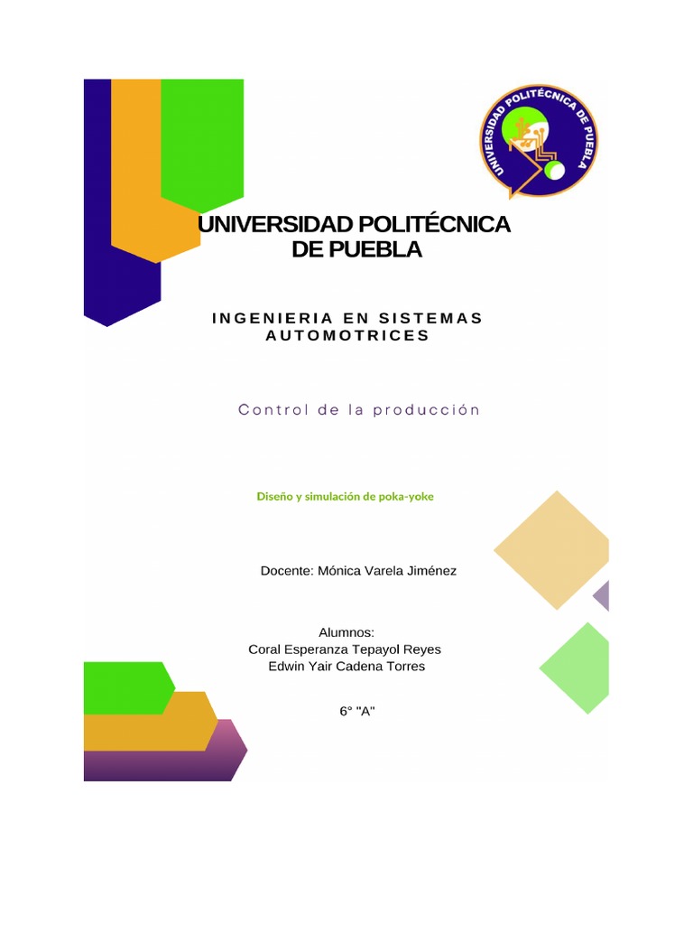 Diseño y Simulación de Poka Yoque | PDF