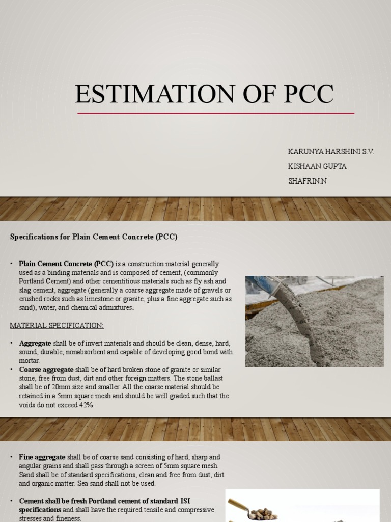 Estimation of PCC | PDF
