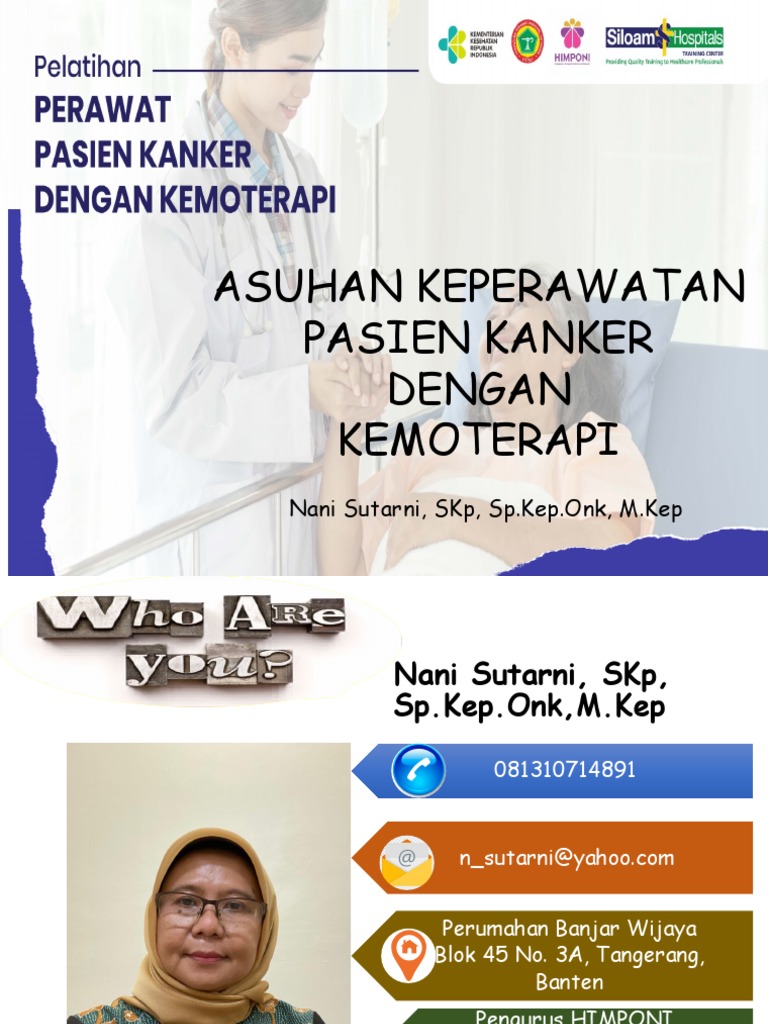 ASKEP Kemoterapi Nani - JUNI 23 | PDF