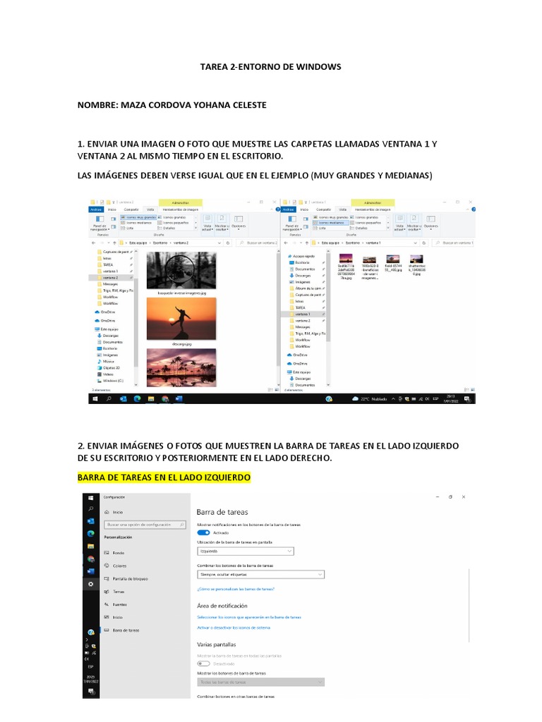 Maza Cordova Yohana Celeste - Tarea Windows 2 | PDF