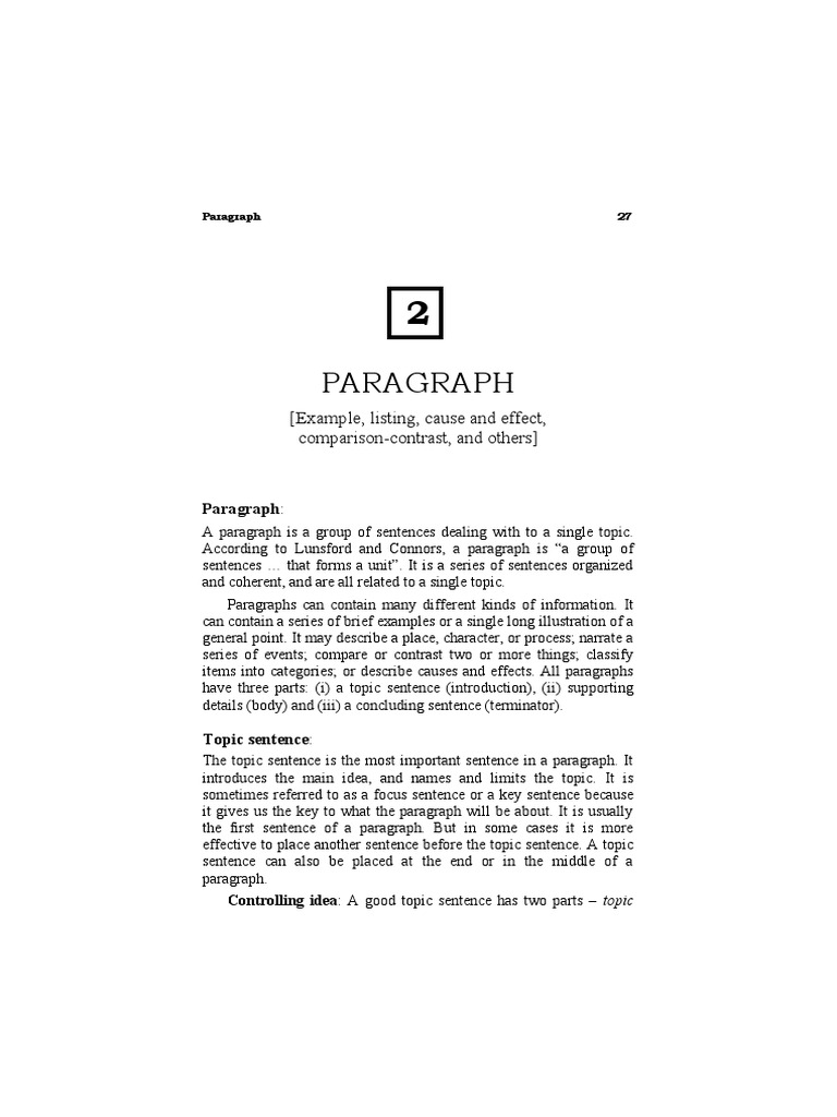 Paragraph | PDF
