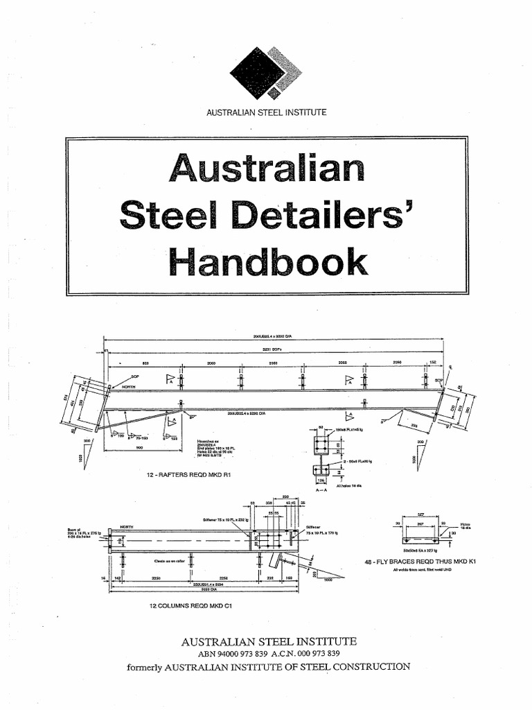 Australian Steel Detailers Handbook | PDF