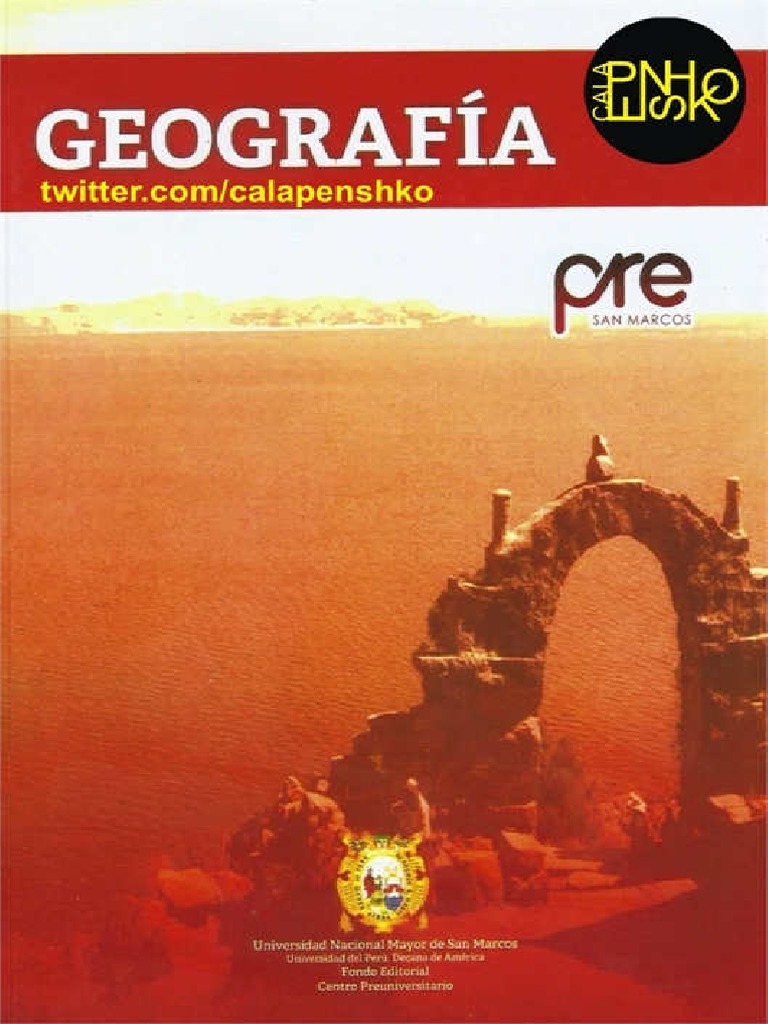 Geografía Pre San Marcos Nueva Edicón | PDF