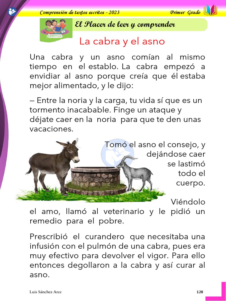 30 - La Cabra y El Asno | PDF | Salud y bienestar