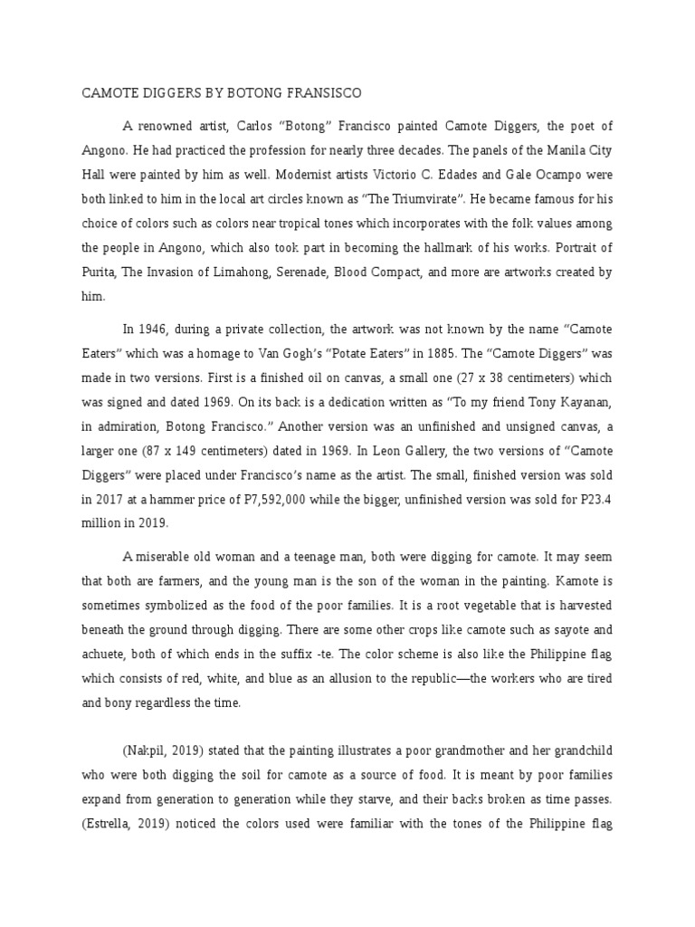 CAMOTE_DIGGERS_BY_BOTONG_FRANSISCO.docx | PDF