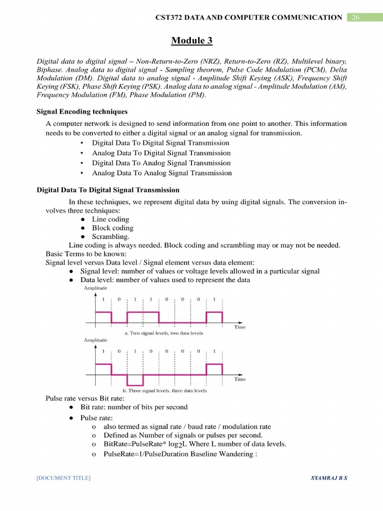 CST372 D&CC Module 3 Notes | PDF