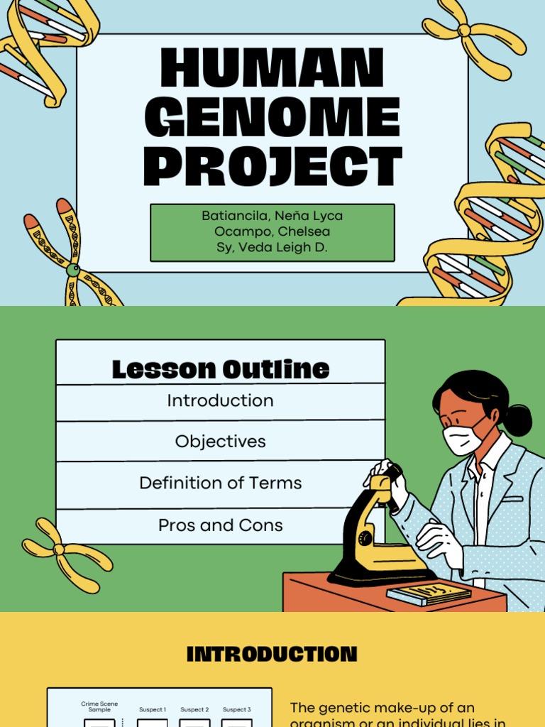 Human Genome Project 1 | PDF