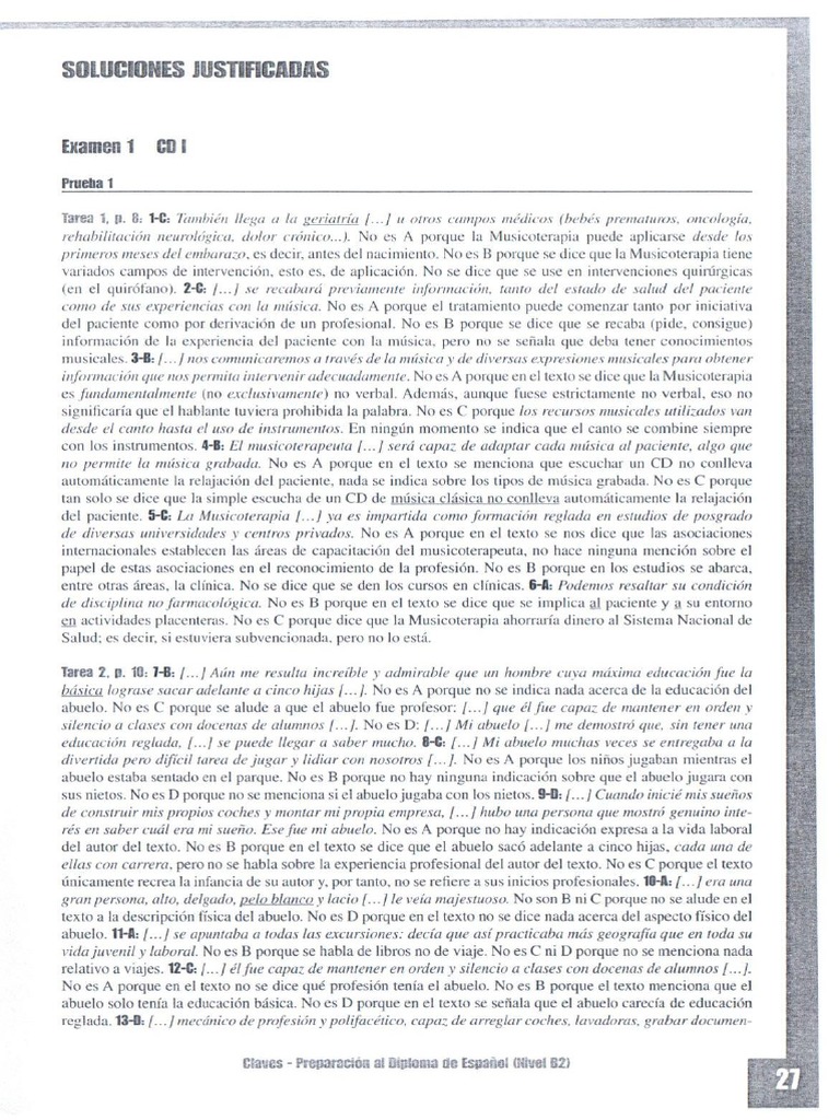 Dele b2 - Clave | PDF